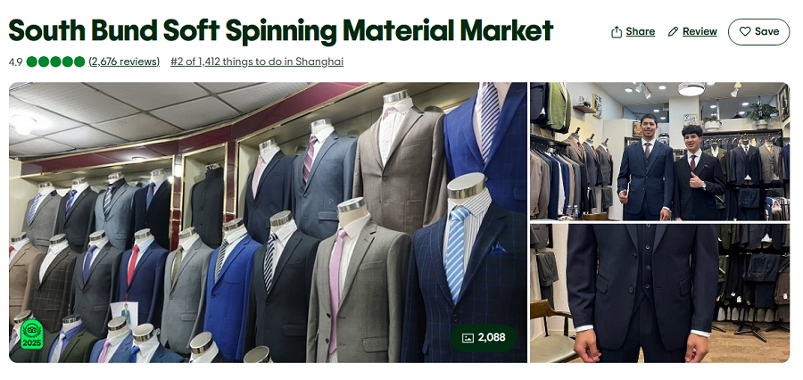 Where visitors get clothes made: Inside Shanghai's South Bund market