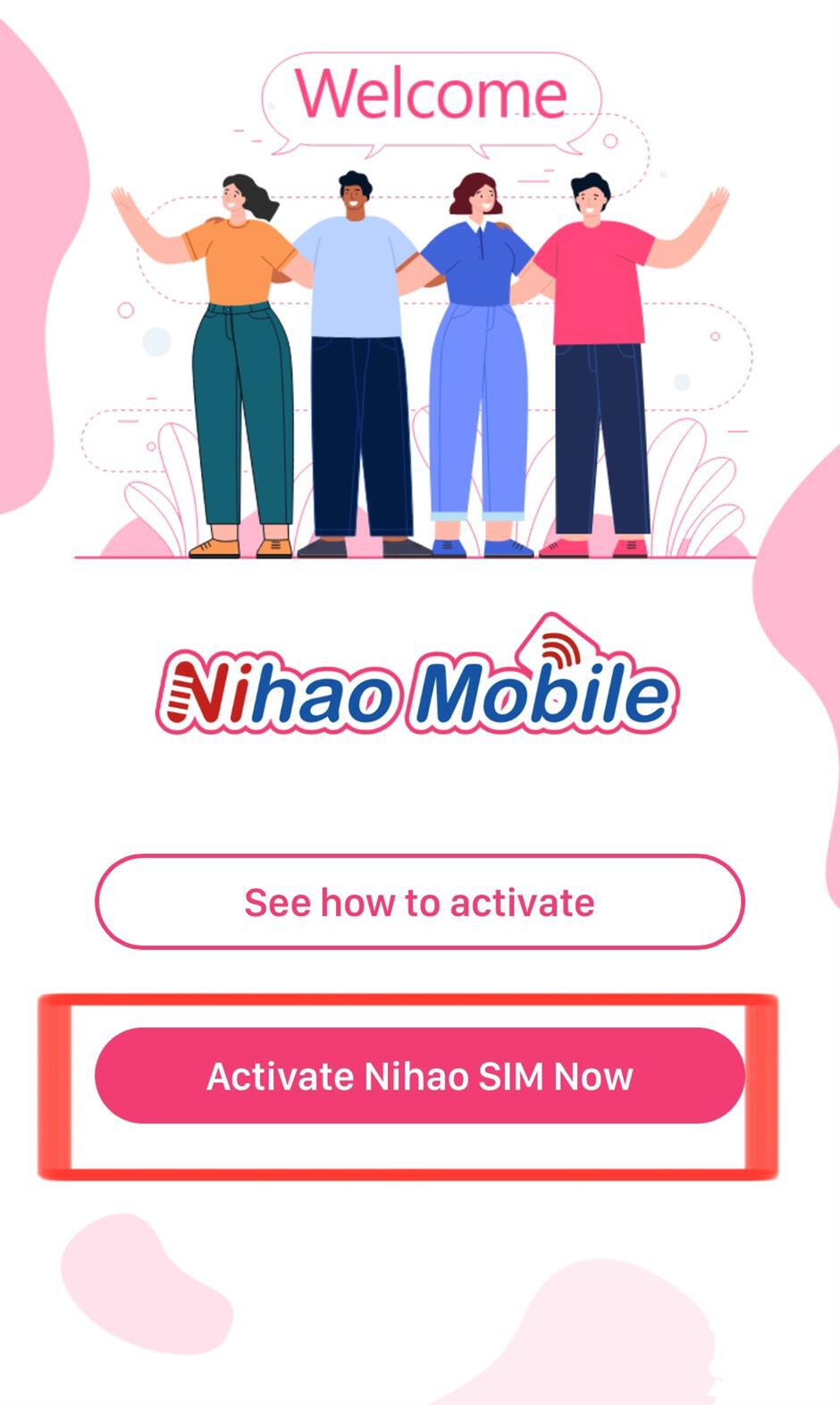 How to get and activate a Nihao Mobile SIM card_Mobile & Internet